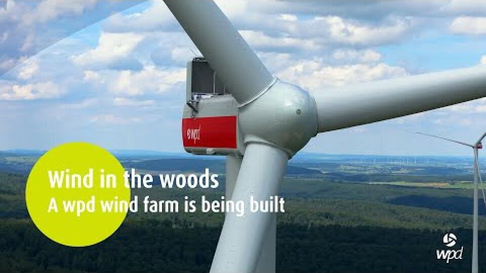Wind in the woods | A wpd wind farm is being built